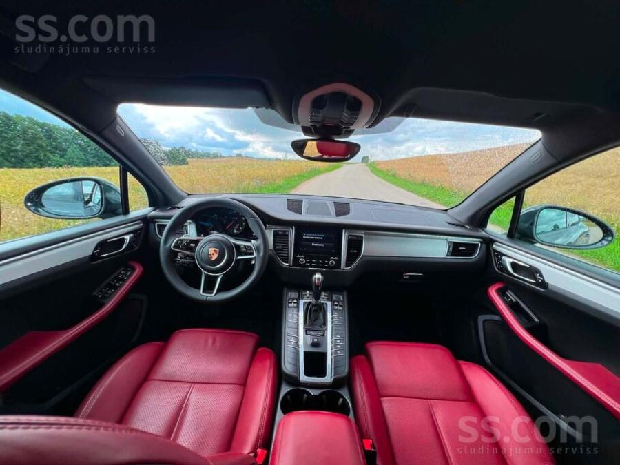 Pelēks Porsche Macan 2018 Rīga, ar dzinēja tilpumu 3.00 L un nobraukumu 148 tūkst. km par 32000 €, foto 6 vietnē AUTOMOTO.COM.LV