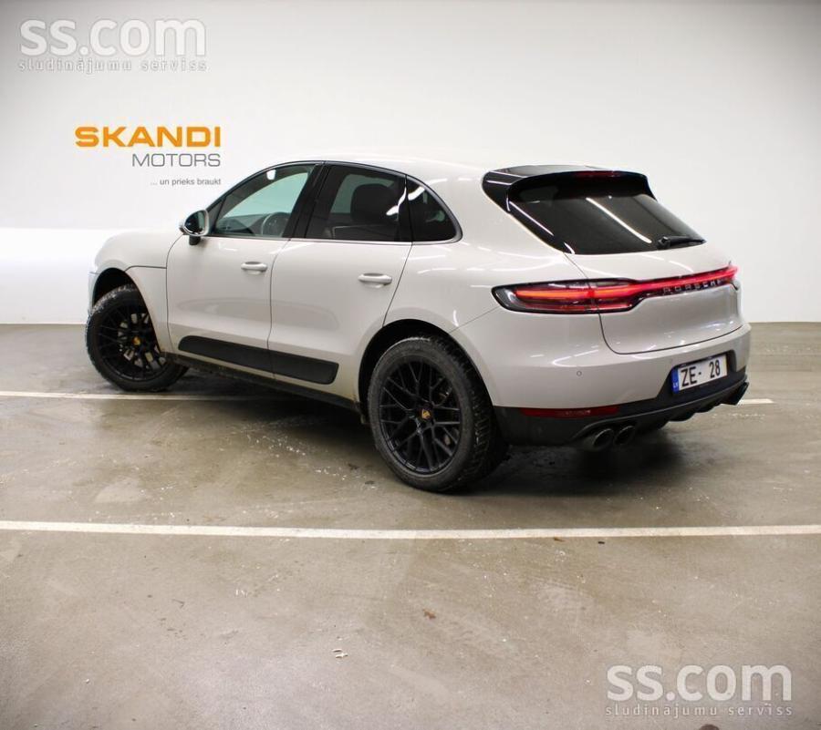 Grey Porsche Macan 2019 in Riga, with an engine capacity of 2.00 L and mileage of 87 thousand km for 42290 €, photo 7 on AUTOMOTO.COM.LV