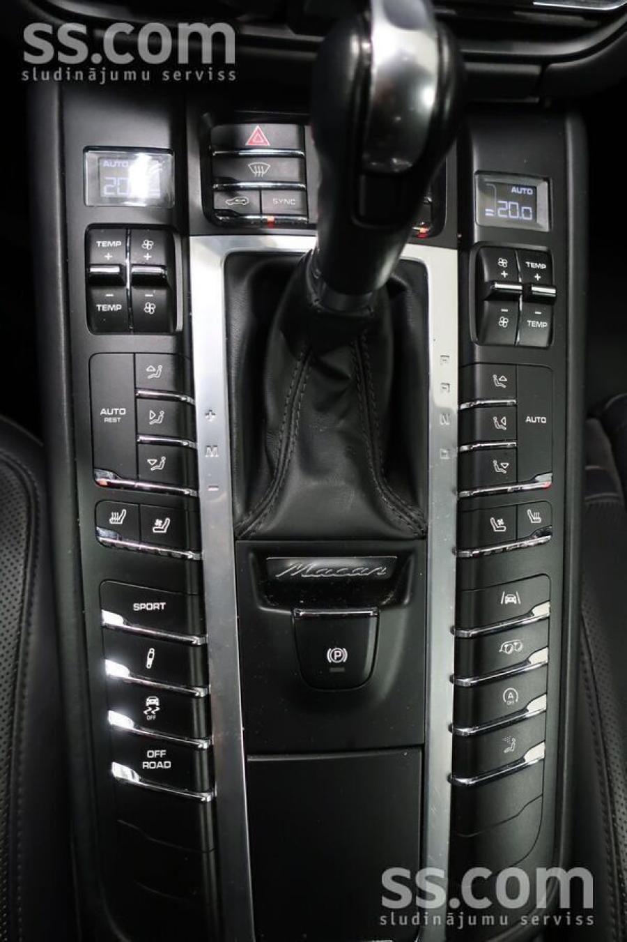 Grey Porsche Macan 2019 in Riga, with an engine capacity of 2.00 L and mileage of 87 thousand km for 42290 €, photo 25 on AUTOMOTO.COM.LV