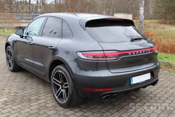 Pelēks Porsche Macan 2021 Rīga, ar dzinēja tilpumu 3.00 L un nobraukumu 97 tūkst. km par 44500 €, foto 2 vietnē AUTOMOTO.COM.LV