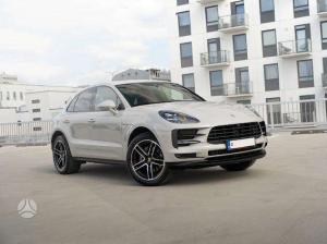 Grey Porsche Macan 2021 in Vilnius, with an engine capacity of 1.98 L and mileage of 57 thousand km for 49300 €, photo 34 on AUTOMOTO.COM.LV