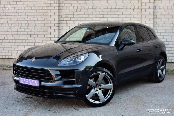Pelēks Porsche Macan 2021 Kretinga, ar dzinēja tilpumu 3.00 L un nobraukumu 64 tūkst. km par 44999 €, foto 1 vietnē AUTOMOTO.COM.LV