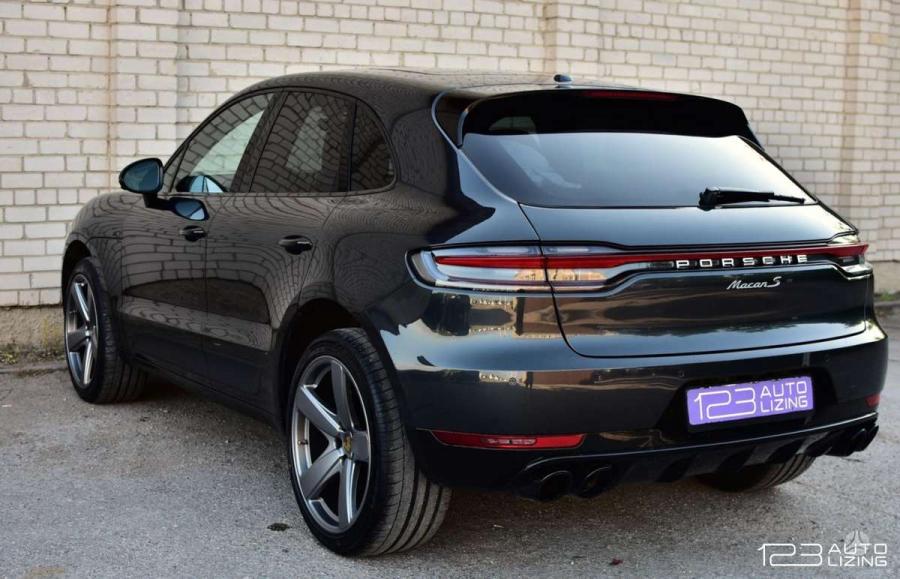 Pelēks Porsche Macan 2021 Kretinga, ar dzinēja tilpumu 3.00 L un nobraukumu 64 tūkst. km par 44999 €, foto 8 vietnē AUTOMOTO.COM.LV