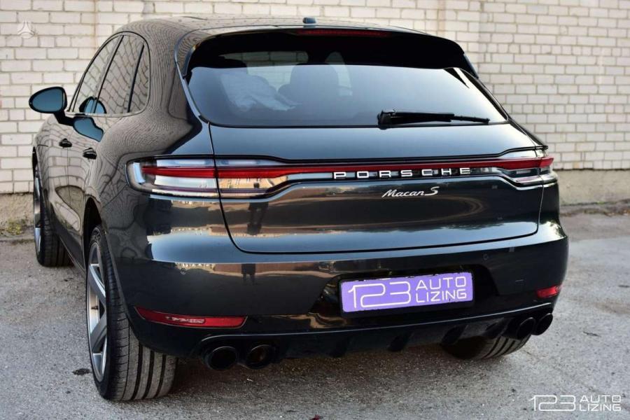 Pelēks Porsche Macan 2021 Kretinga, ar dzinēja tilpumu 3.00 L un nobraukumu 64 tūkst. km par 44999 €, foto 9 vietnē AUTOMOTO.COM.LV