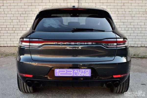Pelēks Porsche Macan 2021 Kretinga, ar dzinēja tilpumu 3.00 L un nobraukumu 64 tūkst. km par 44999 €, foto 9 vietnē AUTOMOTO.COM.LV