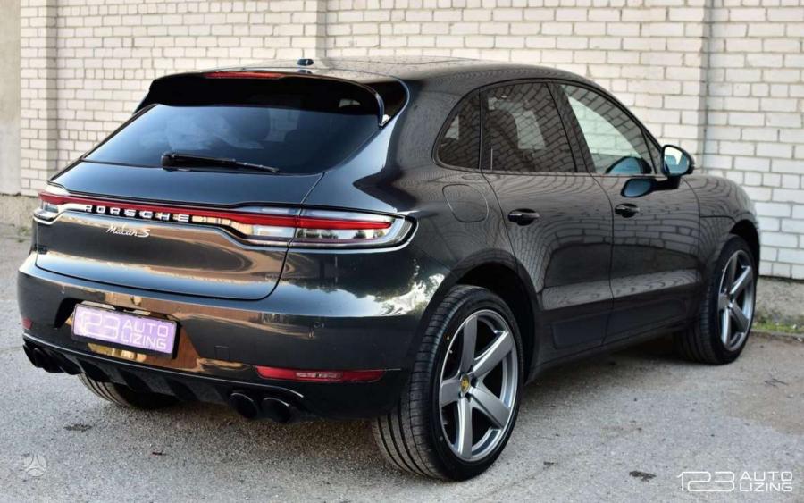 Pelēks Porsche Macan 2021 Kretinga, ar dzinēja tilpumu 3.00 L un nobraukumu 64 tūkst. km par 44999 €, foto 11 vietnē AUTOMOTO.COM.LV