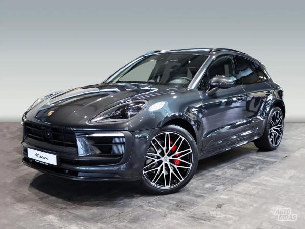 Grey Porsche Macan 2022 in Vilnius, with an engine capacity of 2.90 L and mileage of 51 thousand km for 84700 €, photo 1 on AUTOMOTO.COM.LV