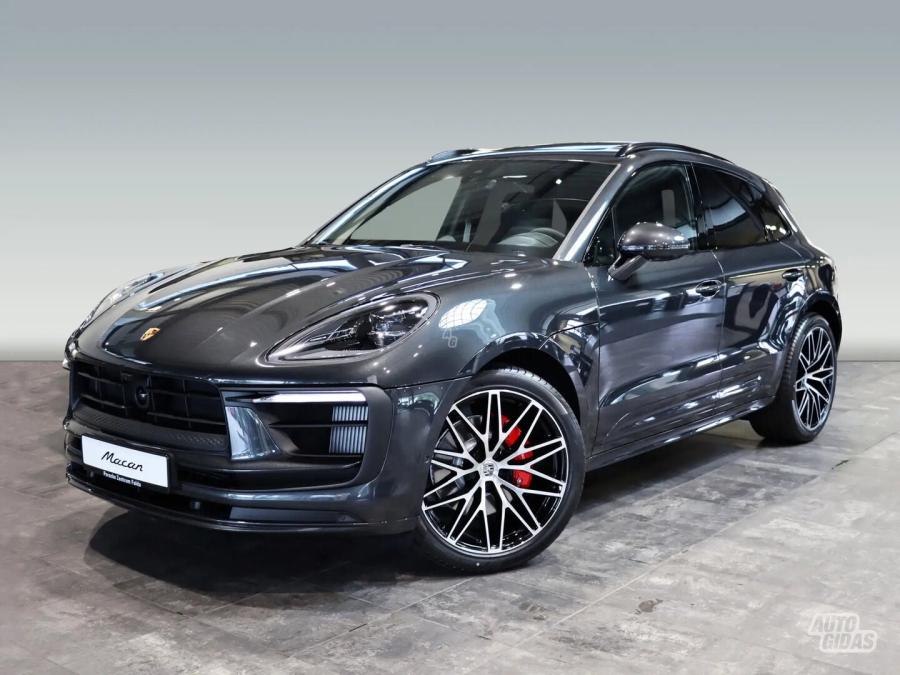 Pelēks Porsche Macan 2022 Viļņa, ar dzinēja tilpumu 2.90 L un nobraukumu 51 tūkst. km par 84700 €, foto 1 vietnē AUTOMOTO.COM.LV