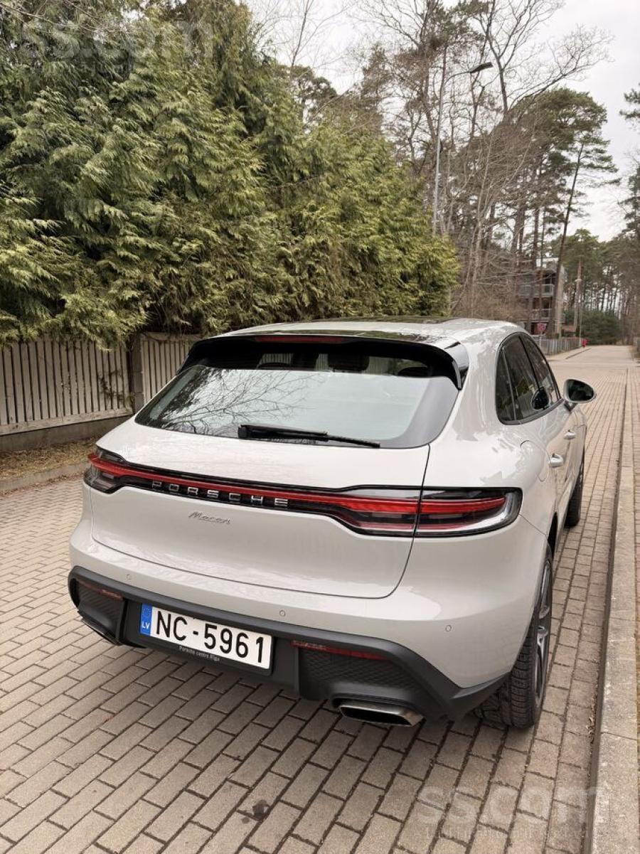 Pelēks Porsche Macan 2022 Rīga, ar dzinēja tilpumu 2.00 L un nobraukumu 72 tūkst. km par 49500 €, foto 8 vietnē AUTOMOTO.COM.LV