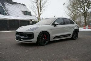 Grey Porsche Macan 2023 in Kaunas, with an engine capacity of 2.89 L and mileage of 55 thousand km for 39500 €, photo  on AUTOMOTO.COM.LV