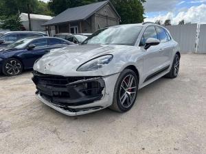 Grey Porsche Macan 2023 in Kaunas, with an engine capacity of 2.89 L and mileage of 56 thousand km for 39900 €, photo  on AUTOMOTO.COM.LV