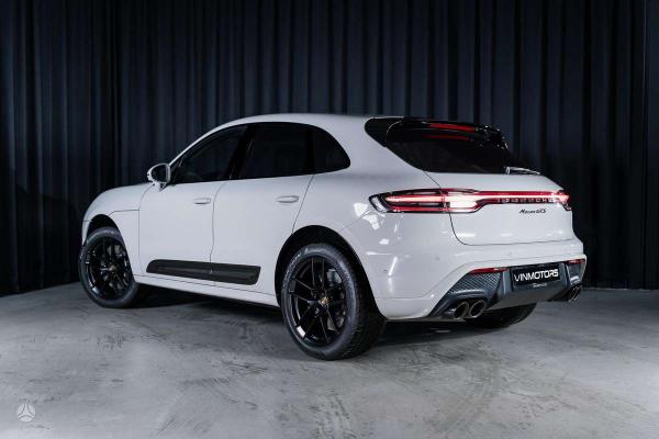 Grey Porsche Macan 2023 in Vilnius, with an engine capacity of 2.99 L and mileage of 76 thousand km for 72000 €, photo 6 on AUTOMOTO.COM.LV