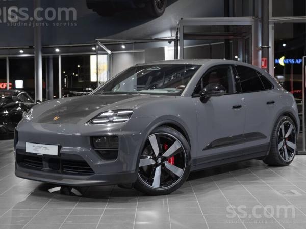 Grey Porsche Macan 2025 in Riga, with an engine capacity of 3.00 L and mileage of 16 thousand km for 85900 €, photo 1 on AUTOMOTO.COM.LV