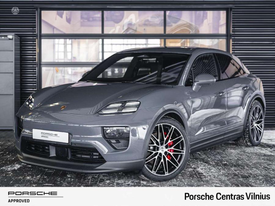 Grey Porsche Macan 2026 in Vilnius, with an engine capacity of 0.00 L and mileage of 2 thousand km for 128040 €, photo 1 on AUTOMOTO.COM.LV