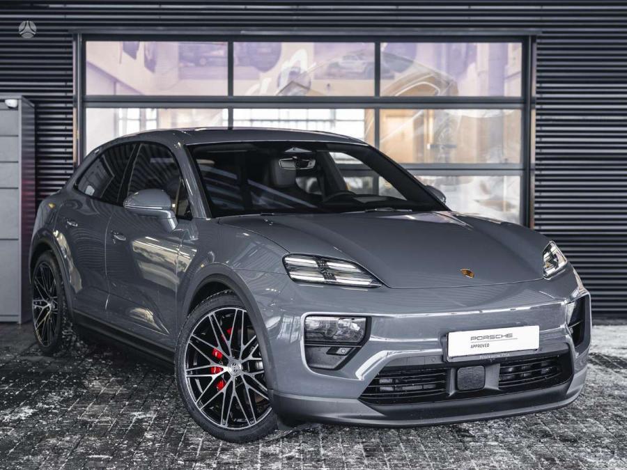 Grey Porsche Macan 2026 in Vilnius, with an engine capacity of 0.00 L and mileage of 2 thousand km for 128040 €, photo 7 on AUTOMOTO.COM.LV