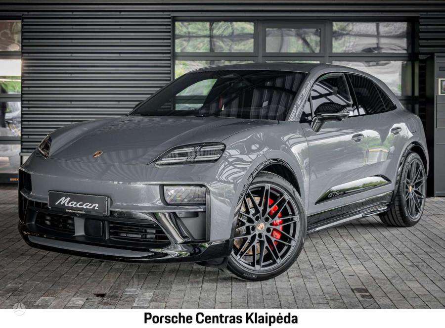 Grey Porsche Macan 2026 in Klaipeda, with an engine capacity of 0.00 L and mileage of 0 thousand km for 136240 €, photo 1 on AUTOMOTO.COM.LV