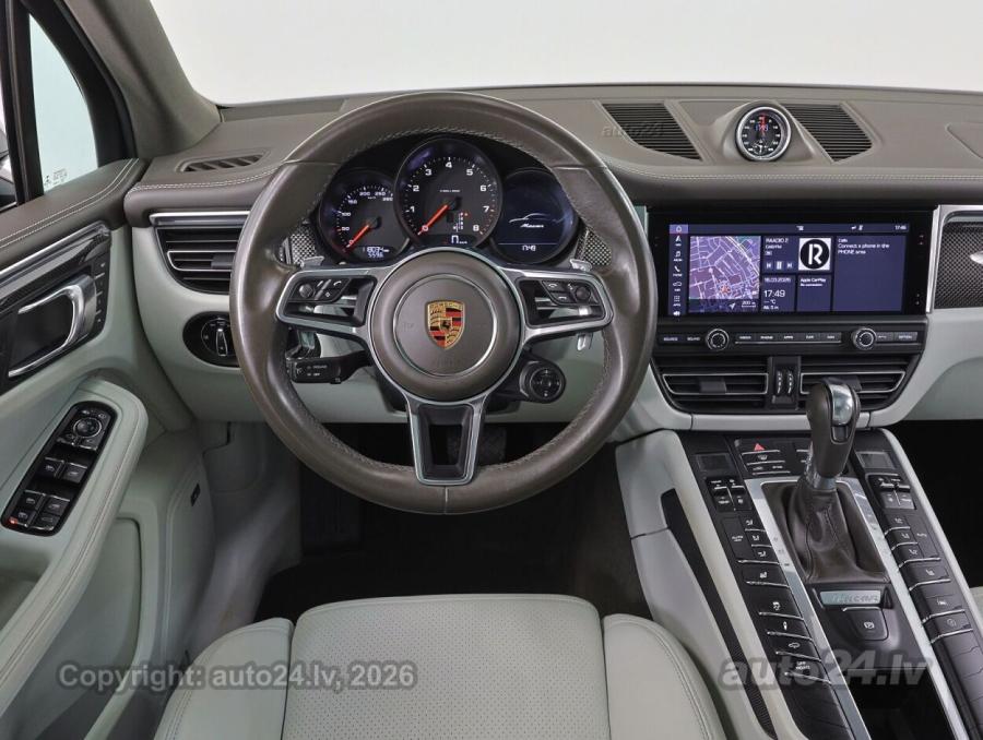 Grey Porsche Macan 2019 in Tallinn, with an engine capacity of 2.00 L and mileage of 118 thousand km for 49900 €, photo 16 on AUTOMOTO.COM.LV