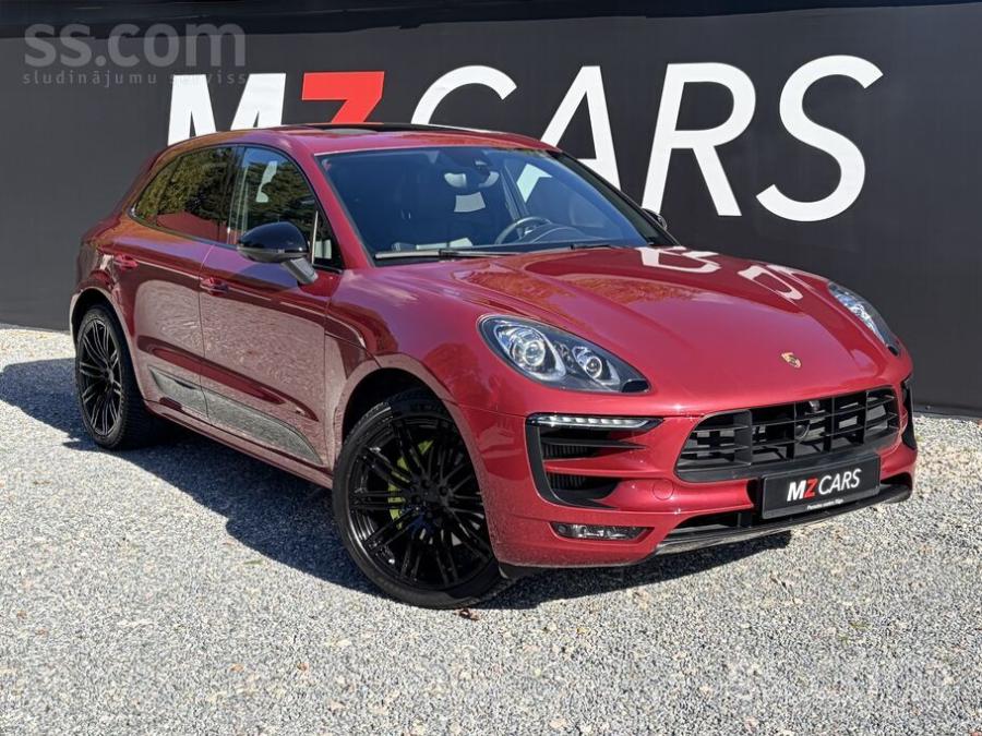 Red Porsche Macan 2015 in Riga, with an engine capacity of 3.00 L and mileage of 116 thousand km for 31990 €, photo 3 on AUTOMOTO.COM.LV