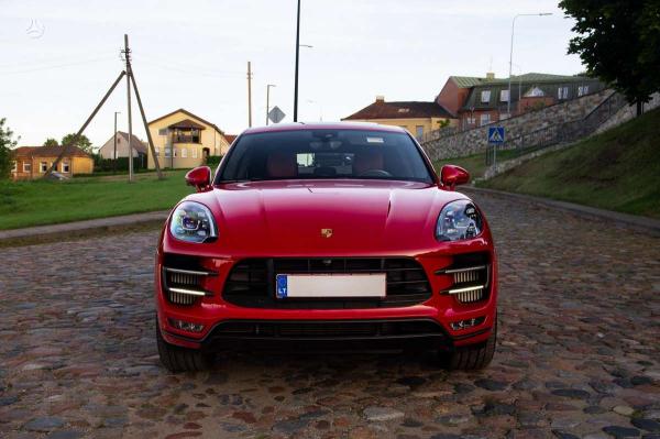 Sarkans Porsche Macan 2017 Alīta, ar dzinēja tilpumu 3.60 L un nobraukumu 45 tūkst. km par 39500 €, foto 10 vietnē AUTOMOTO.COM.LV