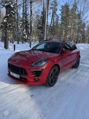 Sarkans Porsche Macan 2018 Pasvalys, ar dzinēja tilpumu 1.98 L un nobraukumu 41 tūkst. km par 28500 €, foto 4 vietnē AUTOMOTO.COM.LV