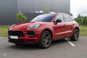 Red Porsche Macan 2019 in Vilnius, with an engine capacity of 1.98 L and mileage of 67 thousand km for 39950 €, photo 3 on AUTOMOTO.COM.LV