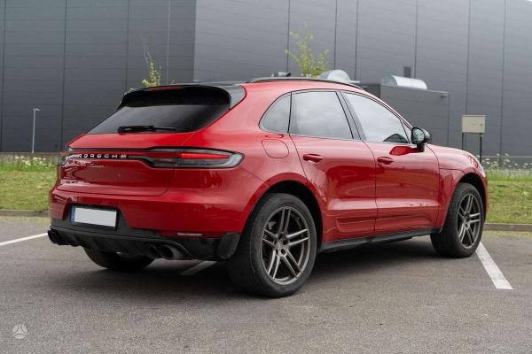 Sarkans Porsche Macan 2019 Viļņa, ar dzinēja tilpumu 1.98 L un nobraukumu 67 tūkst. km par 39950 €, foto 8 vietnē AUTOMOTO.COM.LV