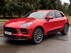 Red Porsche Macan 2019 in Vilnius, with an engine capacity of 1.98 L and mileage of 99 thousand km for 36500 €, photo 6 on AUTOMOTO.COM.LV
