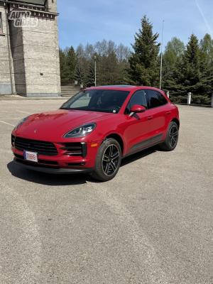 Red Porsche Macan 2019 in Alytus, with an engine capacity of 2.00 L and mileage of 169 thousand km for 27000 €, photo  on AUTOMOTO.COM.LV