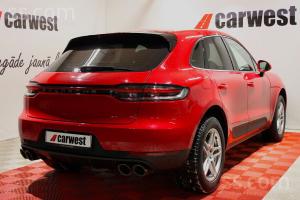 Red Porsche Macan 2020 in Riga, with an engine capacity of 2.00 L and mileage of 78 thousand km for 37000 €, photo 4 on AUTOMOTO.COM.LV