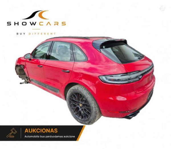 Red Porsche Macan 2020 in Klaipeda, with an engine capacity of 2.89 L and mileage of 116 thousand km for 14300 €, photo 1 on AUTOMOTO.COM.LV