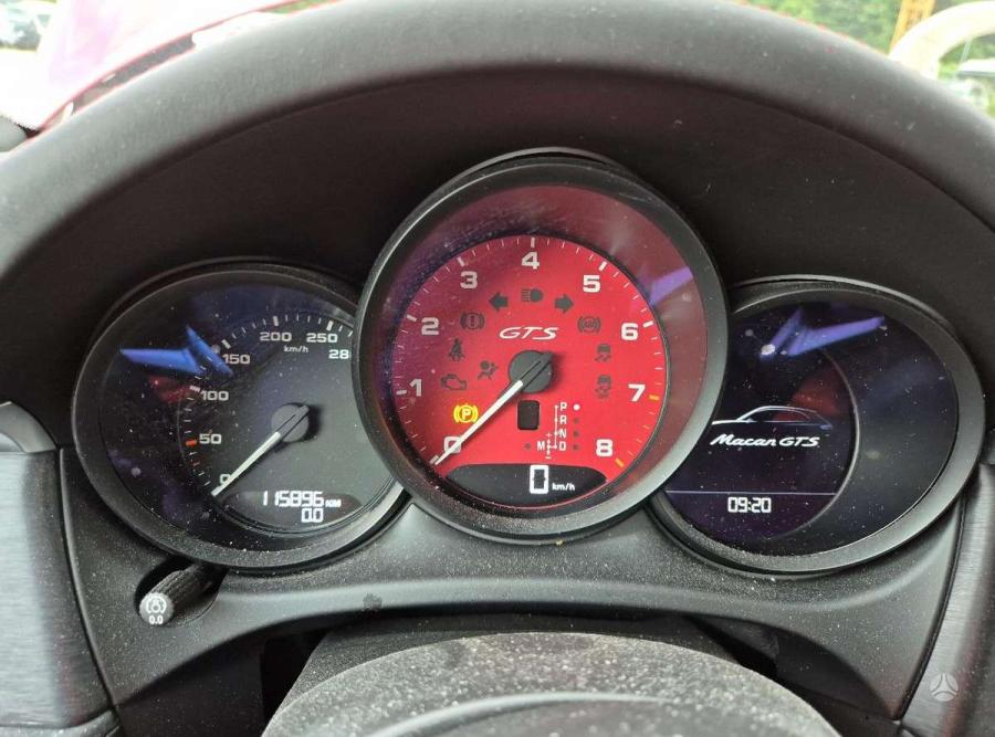 Sarkans Porsche Macan 2020 Klaipėda, ar dzinēja tilpumu 2.89 L un nobraukumu 116 tūkst. km par 14300 €, foto 8 vietnē AUTOMOTO.COM.LV