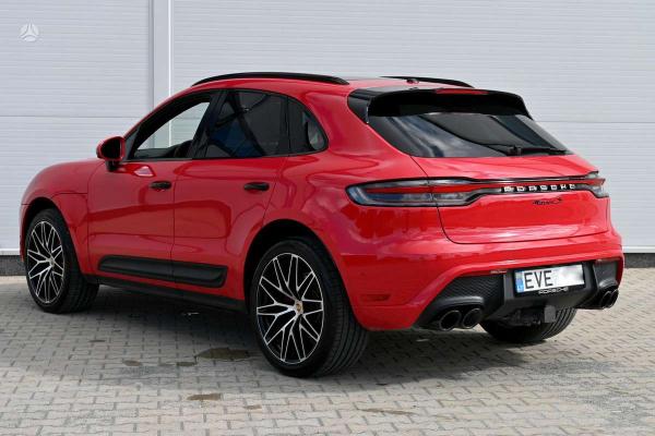 Sarkans Porsche Macan 2022 Kretinga, ar dzinēja tilpumu 2.89 L un nobraukumu 32 tūkst. km par 50899 €, foto 9 vietnē AUTOMOTO.COM.LV