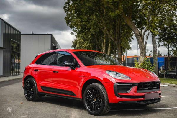 Sarkans Porsche Macan 2023 Kauņa, ar dzinēja tilpumu 1.98 L un nobraukumu 58 tūkst. km par 49999 €, foto 3 vietnē AUTOMOTO.COM.LV