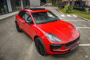 Sarkans Porsche Macan 2023 Kauņa, ar dzinēja tilpumu 1.98 L un nobraukumu 58 tūkst. km par 49999 €, foto 9 vietnē AUTOMOTO.COM.LV
