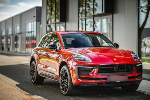 Sarkans Porsche Macan 2023 Kauņa, ar dzinēja tilpumu 1.98 L un nobraukumu 58 tūkst. km par 49999 €, foto 9 vietnē AUTOMOTO.COM.LV