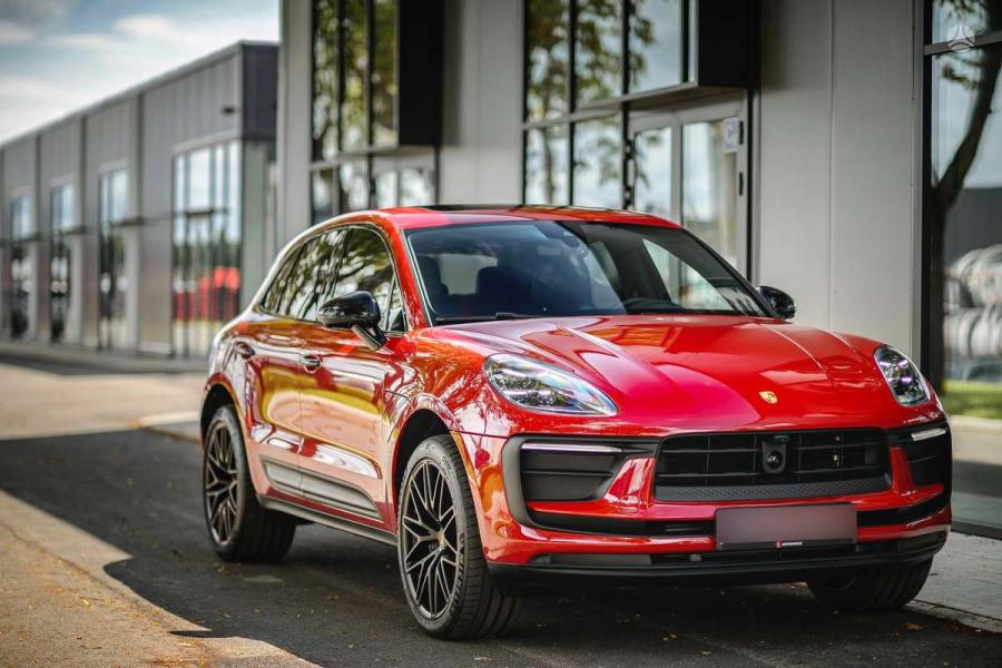 Sarkans Porsche Macan 2023 Kauņa, ar dzinēja tilpumu 1.98 L un nobraukumu 58 tūkst. km par 49999 €, foto 10 vietnē AUTOMOTO.COM.LV