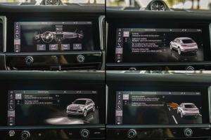 Sarkans Porsche Macan 2023 Kauņa, ar dzinēja tilpumu 1.98 L un nobraukumu 58 tūkst. km par 49999 €, foto 19 vietnē AUTOMOTO.COM.LV