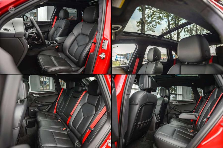 Sarkans Porsche Macan 2023 Kauņa, ar dzinēja tilpumu 1.98 L un nobraukumu 58 tūkst. km par 49999 €, foto 30 vietnē AUTOMOTO.COM.LV