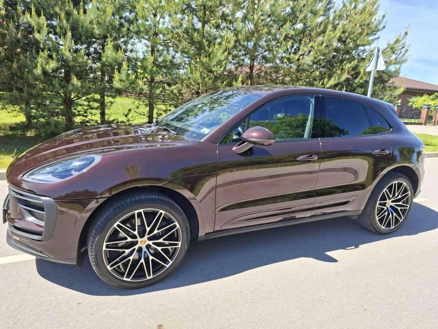 Sarkans Porsche Macan 2023 Klaipėda, ar dzinēja tilpumu 1.98 L un nobraukumu 14 tūkst. km par 45000 €, foto 6 vietnē AUTOMOTO.COM.LV