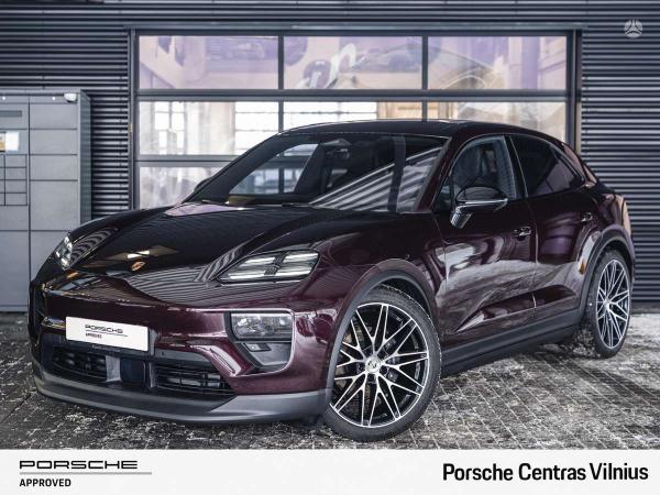 Sarkans Porsche Macan 2026 Viļņa, ar dzinēja tilpumu 0.00 L un nobraukumu 18 tūkst. km par 90917 €, foto 1 vietnē AUTOMOTO.COM.LV