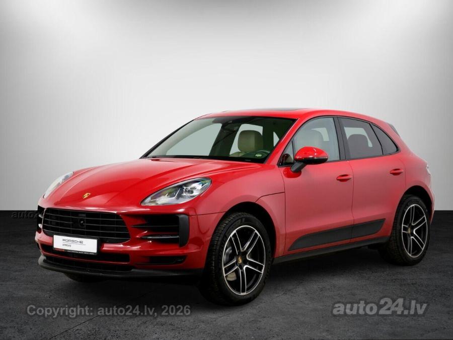 Sarkans Porsche Macan 2021 Tallina, ar dzinēja tilpumu 2.00 L un nobraukumu 77 tūkst. km par 48000 €, foto 1 vietnē AUTOMOTO.COM.LV