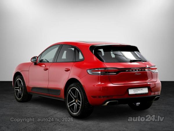 Sarkans Porsche Macan 2021 Tallina, ar dzinēja tilpumu 2.00 L un nobraukumu 77 tūkst. km par 48000 €, foto 4 vietnē AUTOMOTO.COM.LV