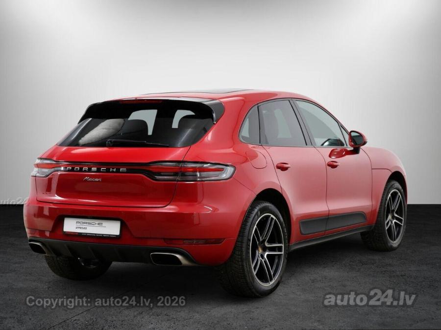 Sarkans Porsche Macan 2021 Tallina, ar dzinēja tilpumu 2.00 L un nobraukumu 77 tūkst. km par 48000 €, foto 6 vietnē AUTOMOTO.COM.LV
