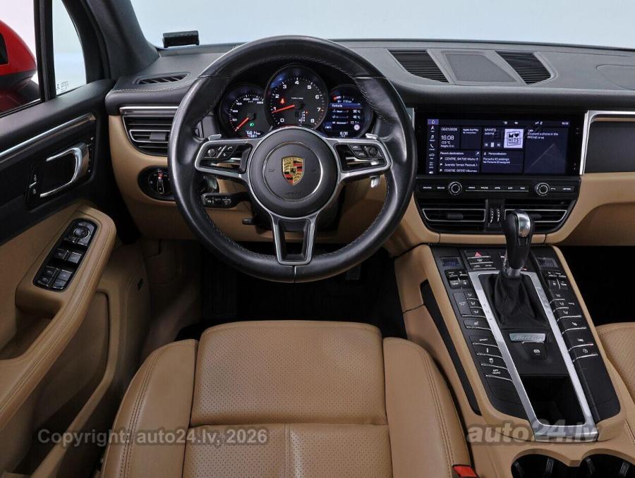 Sarkans Porsche Macan 2021 Tallina, ar dzinēja tilpumu 2.00 L un nobraukumu 77 tūkst. km par 48000 €, foto 17 vietnē AUTOMOTO.COM.LV