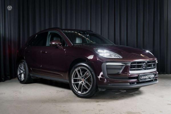 Violet Porsche Macan 2024 in Vilnius, with an engine capacity of 1.98 L and mileage of 30 thousand km for 52998 €, photo 4 on AUTOMOTO.COM.LV