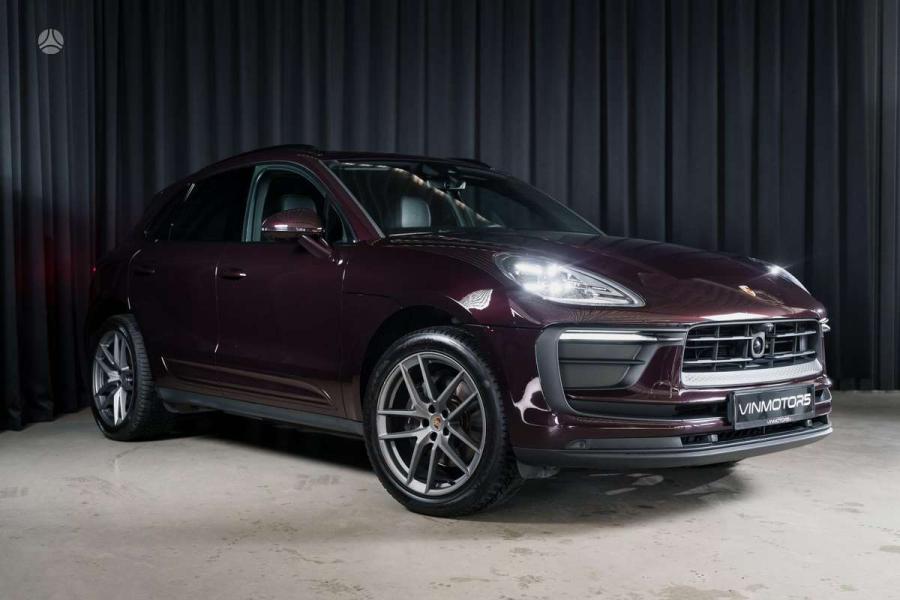 Violet Porsche Macan 2024 in Vilnius, with an engine capacity of 1.98 L and mileage of 30 thousand km for 52998 €, photo 4 on AUTOMOTO.COM.LV