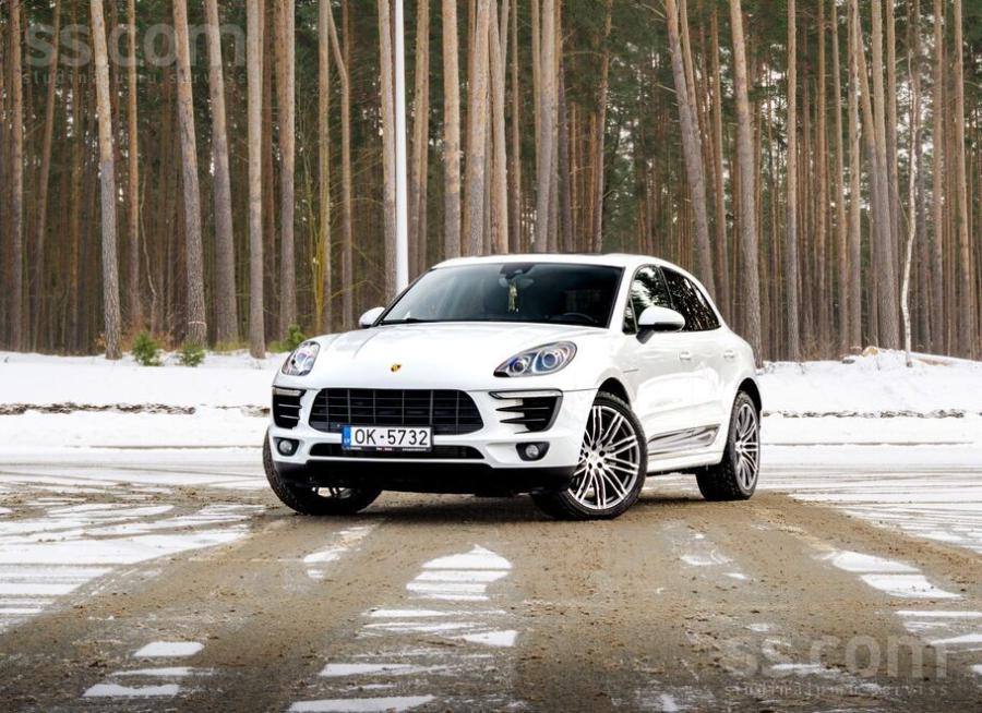 Balts Porsche Macan 2014 Rīga, ar dzinēja tilpumu 3.00 L un nobraukumu 295 tūkst. km par 22990 €, foto 1 vietnē AUTOMOTO.COM.LV