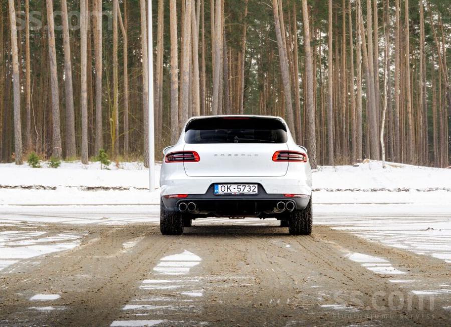 Balts Porsche Macan 2014 Rīga, ar dzinēja tilpumu 3.00 L un nobraukumu 295 tūkst. km par 22990 €, foto 6 vietnē AUTOMOTO.COM.LV
