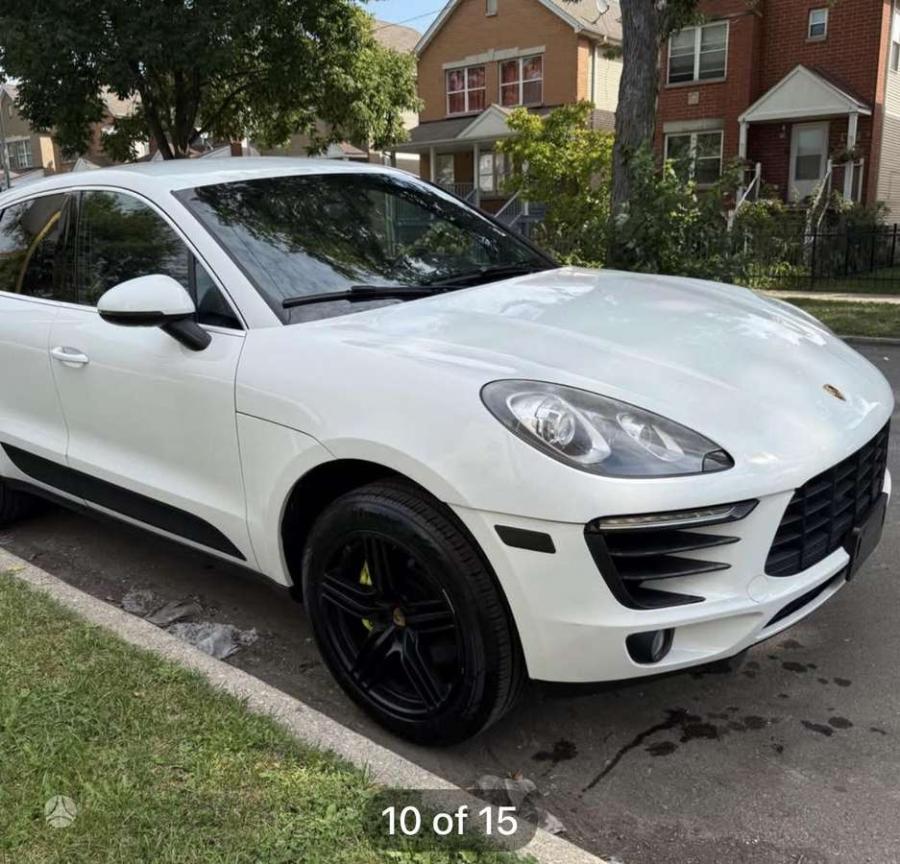 Balts Porsche Macan 2015 Klaipėda, ar dzinēja tilpumu 3.00 L un nobraukumu 188 tūkst. km par 13200 €, foto 9 vietnē AUTOMOTO.COM.LV