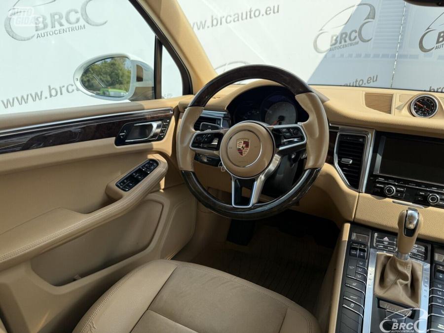 Balts Porsche Macan 2015 Avižieniai, ar dzinēja tilpumu 3.00 L un nobraukumu 103 tūkst. km par 18900 €, foto 4 vietnē AUTOMOTO.COM.LV